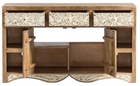 Massive home | Skříňka pod umyvadlo Sweet 130cm - mangové dřevo