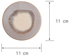 Butlers COSMOS Podtácek 11 cm - sv. šedá