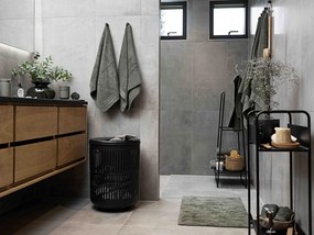 Koupelnový kobereček Tiles šedo-hnědý