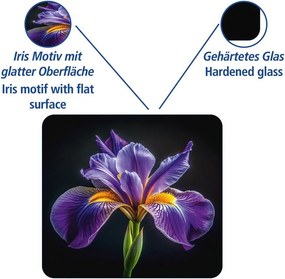 Kryt na zeď u sporáku z tvrzeného skla 50x56 cm Iris – Wenko