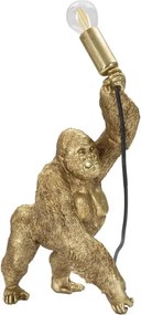 Stolní lampa Gorilla 40 cm zlatá