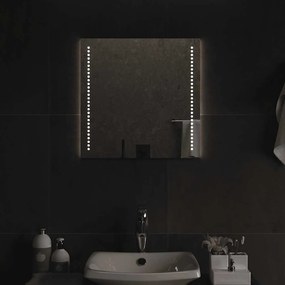 Koupelnové zrcadlo s LED osvětlením 50x50 cm 151720