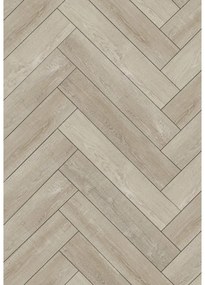 Mexen Parker vinylové panely rybí kost 635 x 127 mm SPC 6,5 mm, podložka IPEX 1,5 mm, 4 V-drážka, Dub