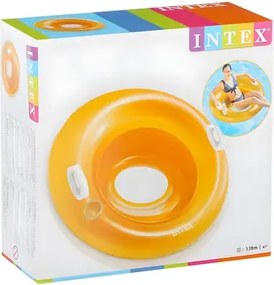 INTEX Plavecké křeslo Lounge 119 cm / Hračka do vody / 3 barevné varia