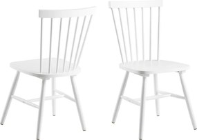 ACTONA Set 2 dřevěných židlí RIANO bílá 0000095790