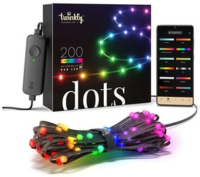 Twinkly TWD200STP-BEU - LED RGB Venkovní stmívatelný pásek 200xLED 10m IP44 WiFi TWD200STP-BEU