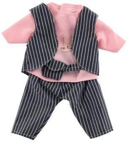 Teddies Oblečky pro panenky velikosti cca 40cm Pruhovaný oblek