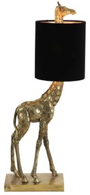 Stolní lampa v černo-bronzové barvě (výška 61 cm) Giraffe – Light &amp; Living