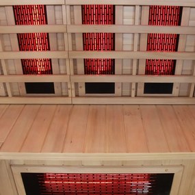 BPS-koupelny Kombinovaná sauna 2v1  - Infrasauna + finská sauna 180x160, 4-5 osob