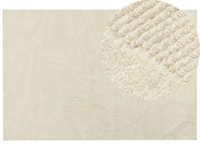 Vlněný koberec 200 x 230 cm béžový SASNAK Beliani