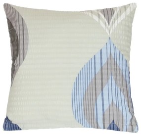 Bellatex Povláček krepový 40x40 cm Slzy modrá,šedá