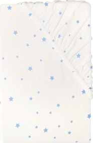 Livarno® Dětské napínací prostěradlo, 90-100 x 200 cm (modrá)