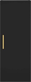 vidaXL Skříň highboard 34,5x34x180 cm kompozit [3198970] Barva: hnědý dub
