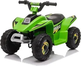 Eljet Dětská elektrická čtyřkolka X01 zelená / Rychlost: 3-4.6 km-h /