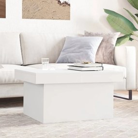Konferenční stolek bílý 100 x 55 x 40 cm kompozitní dřevo