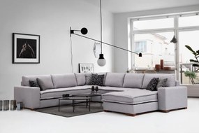 Rohová sedací souprava Lena Corner - Light Grey