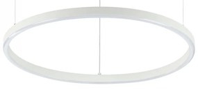 Ideal lux 229461 led zavěšený stropní lustr oracle slim 1x30w | 1810lm | 3000k - bílý