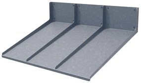 Kovová stříška nad dveře RainBlock 124 x 85 cm ✔ Závitové tyče (12 ks) – zateplená fasáda ✔ Barva vlastního výběru + pozink