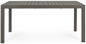 BIZZOTTO Rozkládací zahradní stůl HILDE 160x90 cm hnědý 0662981