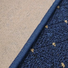 Condor Carpets, Kusový koberec Udinese modrý, 60x110, modrá, chodba / předsíň