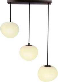 BRILAGI - Lustr na lanku PEBBLES 3xE27/40W/230V černá
