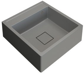 Gamma Farmerski, 1-komorový granitový dřez 600x630x210 mm, šedá, GMA-ZLE000212