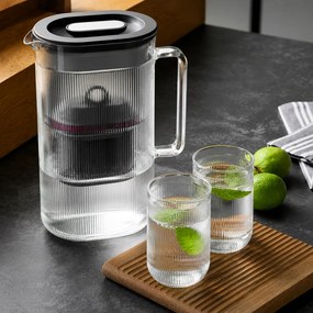 Gefu Puralis filtrační konvice na vodu skleněná 2,5 l