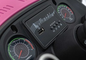 Ramiz Dětský traktor GROW 1804 růžový