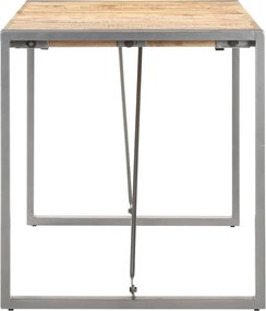 Jídelní stůl 160 x 80 x 75 cm masivní hrubé mangovníkové dřevo 321563