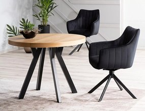 Otočné jídelní křeslo Azalia Velvet - výběr z 4 provedení