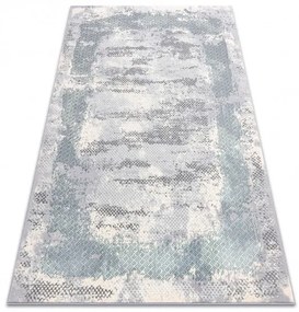 Dywany Łuszczów Kusový koberec Core A004 Frame ivory/grey and blue ROZMĚR: 180x270