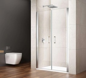Gelco Loro - Sprchové dveře dvoukřídlé 120 cm, čiré sklo/chrom GN4312