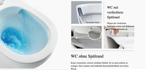 design stojící klozet DOPORRO DZ108 WC - soft close
