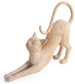 EUROFIRANY DEKORAČNÍ SOŠKA VALERI 32X8X25 CM ZLATÁ
