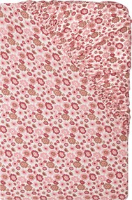 Livarno® Žerzejové napínací prostěradlo, 140–160 x 200 cm (květiny)
