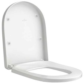Villeroy & Boch Subway 2.0 - WC sedátko Comfort, SoftClosing, alpská bílá 8M34S101