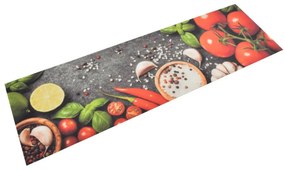 Kuchyňský koberec omyvatelný Zelenina 45 x 150 cm samet 136537
