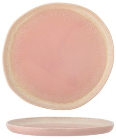 OnaDnes -20% Růžový kameninový talíř Bloomingville Louisa 27 cm