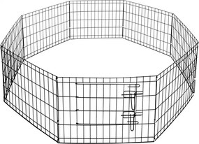 Skladací ohrádka pro psa - výběh pro štěnata 155x61 cm SPRINGOS PA1008