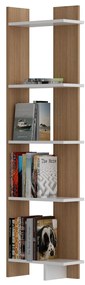 Knihovna Als Teak White