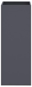 Truhlík antracitový 32 x 27,5 x 75 cm ocel válcovaná za studena - Default Title