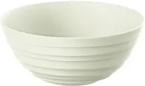 GUZZINI Mísa Tierra M bílá / Recyklovaný plast / 18 cm / 1,09 l