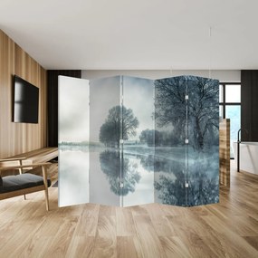 Paraván - Zimní příroda (210x170 cm)