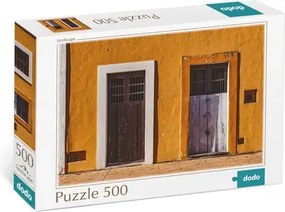 DODO Puzzle Žlutý dům / 500 dílků / 47 x 33 cm