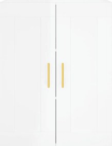 vidaXL Skříň highboard 69,5 x 34 x 180 cm kompozitní dřevo [3199995] Barva: Bílá