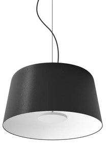 Linea Light Delfi_P, moderní závěsné svítidlo, 20W LED 3000K, černá, průměr 45cm