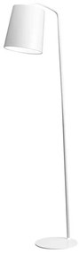 Nova Luce Stojací lampa STABILE, kov, E27 1x12 W Barva: Bílá