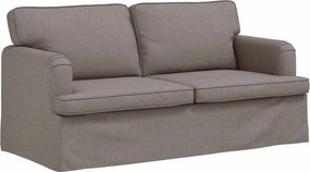 Set pohovek 2 ks Taupe textil 3407564