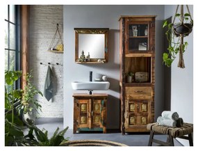 Massive home | 3dílná koupelnová sada Merkur z recyklovaného dřeva