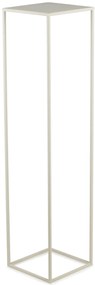 STOJAN NA KVĚTINÁČ SIMPLE 100X24X24 CM KRÉMOVÁ